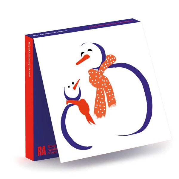 Ian Ritchie Snowman Box of 10 Christmas Cards - Paper Tiger