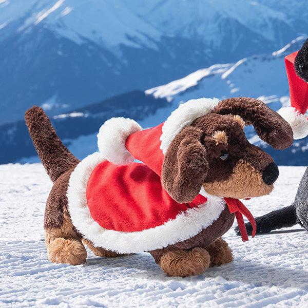 Jellycat Winter Warmer Otto Sausage Dog - Paper Tiger