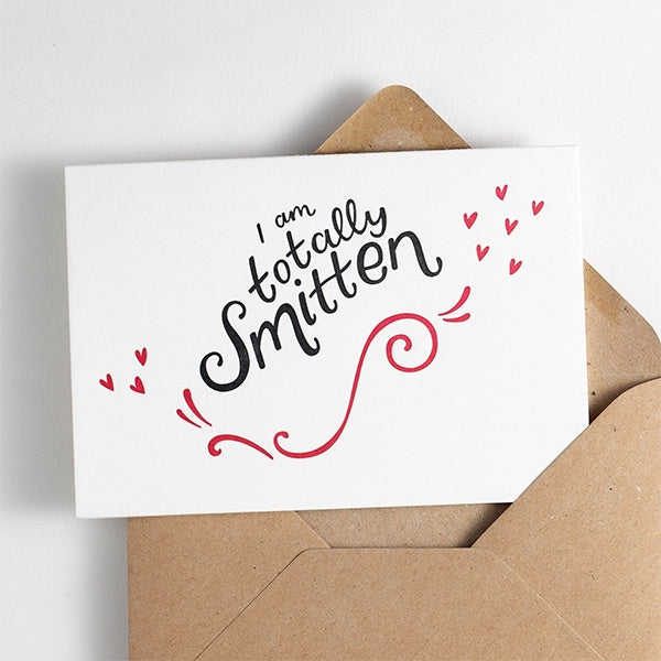 I Am Totally Smitten Card - Paper Tiger