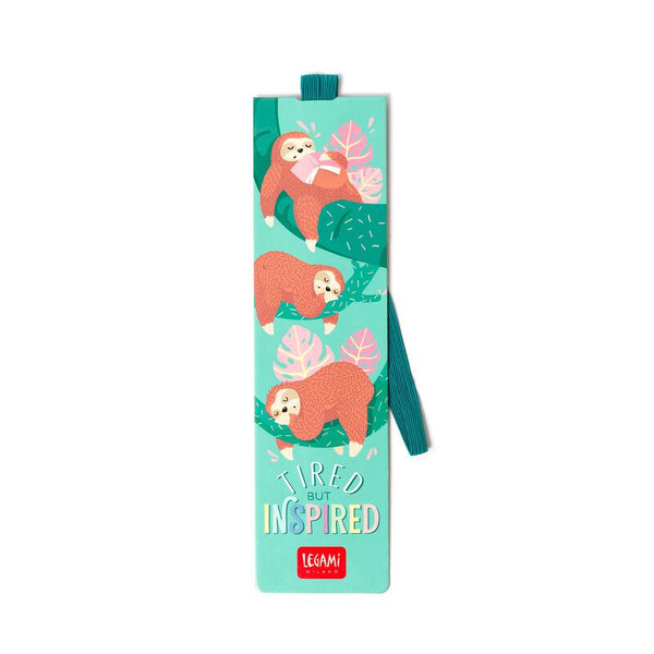 Tired Sloth Bookmark - Paper Tiger