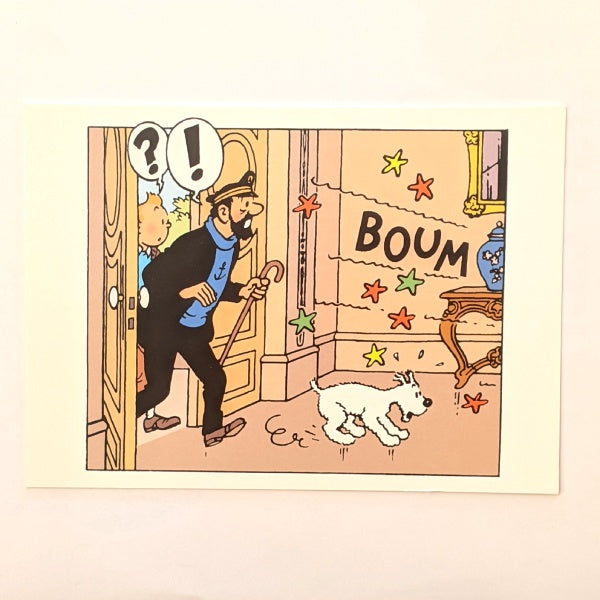 Boum Surprise Tintin Card - Paper Tiger