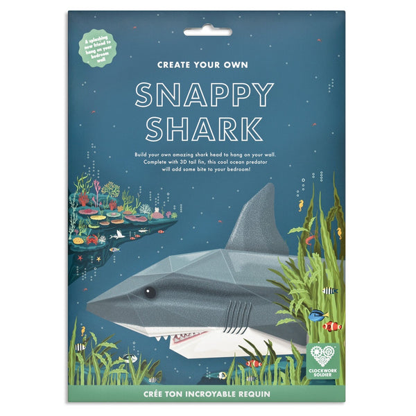Create Your Own Snappy Shark - Paper Tiger