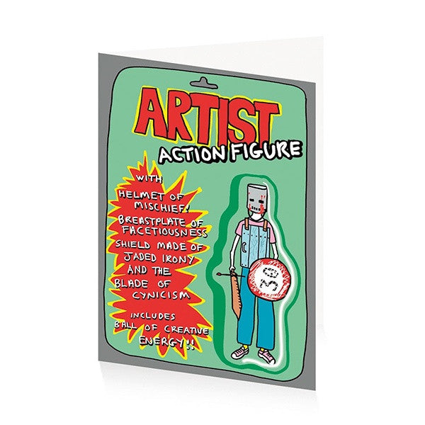 Artist Action Figure Card - Paper Tiger