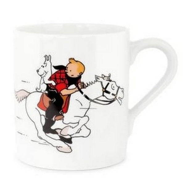 Tintin and Snowy America Mug - Paper Tiger