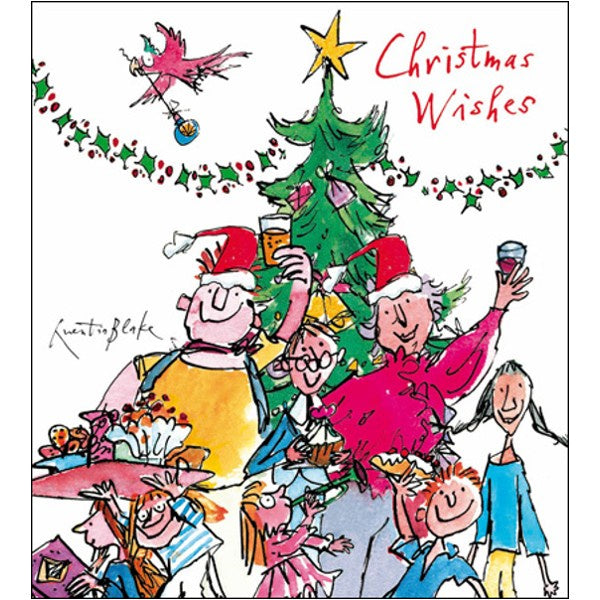 Quentin Blake Christmas Wishes Charity Card Pack - Paper Tiger