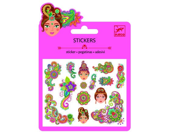 Indian Design Stickers - Paper Tiger