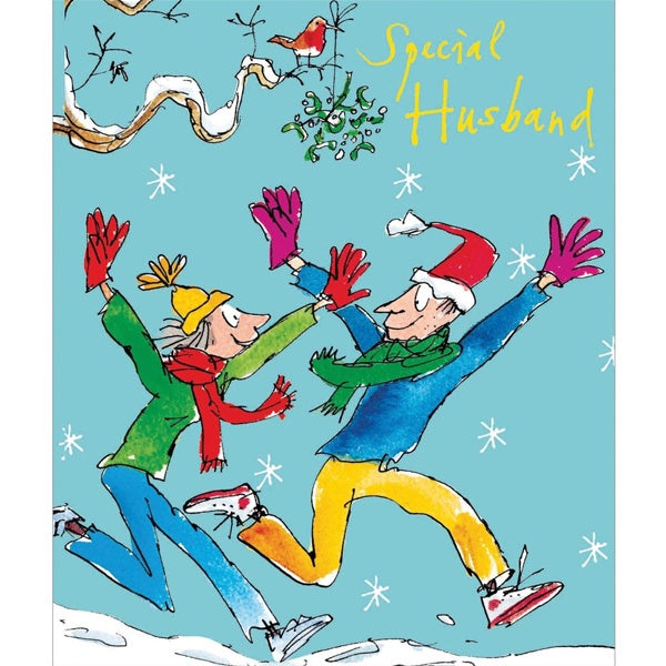 Quentin Blake Special Husband Card - Paper Tiger