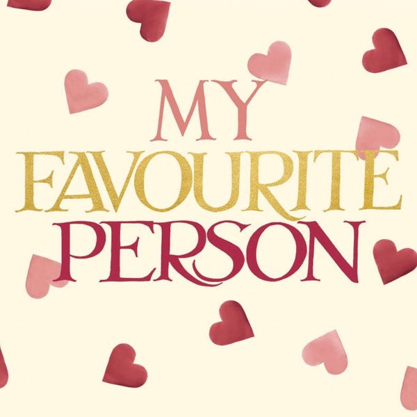 My Favourite Person Valentines Card - Paper Tiger