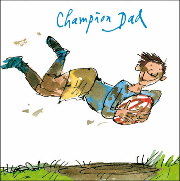 Champion Dad Father's Day Card - Paper Tiger