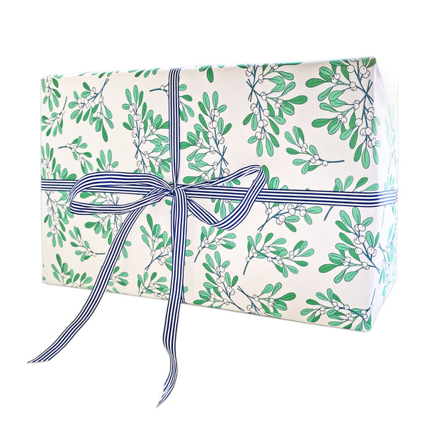 White Mistletoe Sheet Wrap - Paper Tiger