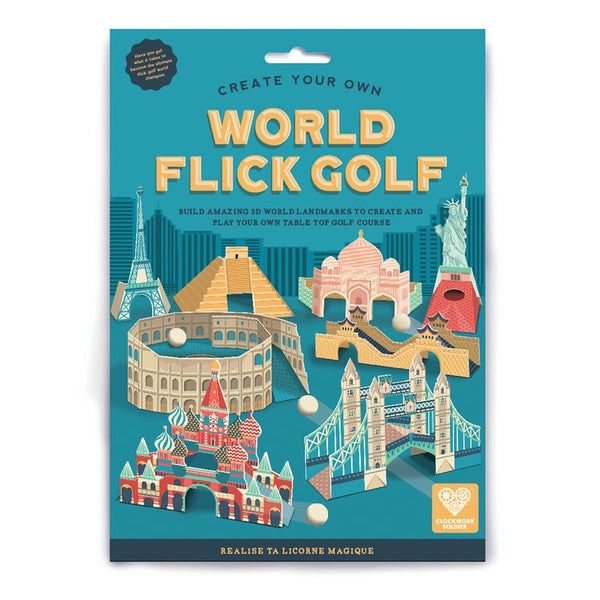 Create Your Own World Flick Golf - Paper Tiger