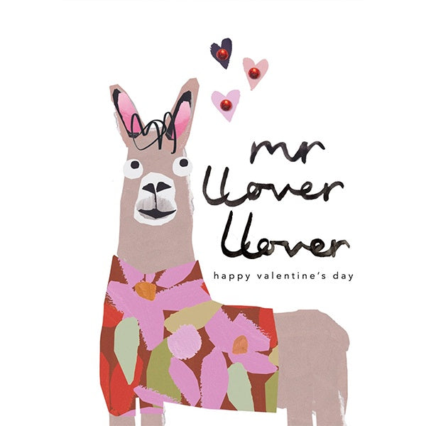 Mr Llover Llover Valentine's Card - Paper Tiger