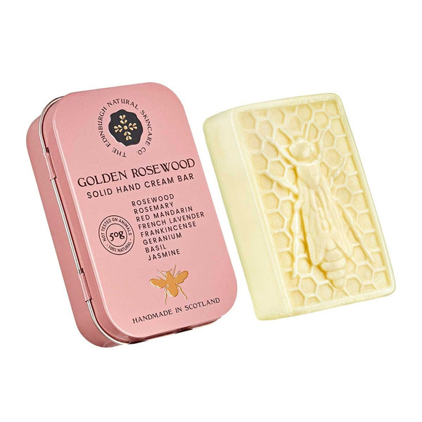 Golden Rosewood Solid Hand Cream Bar 50g - Paper Tiger