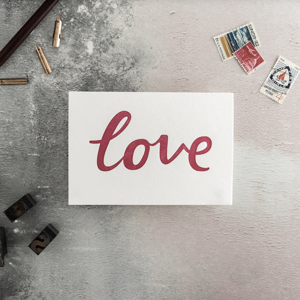 Love Card - Paper Tiger