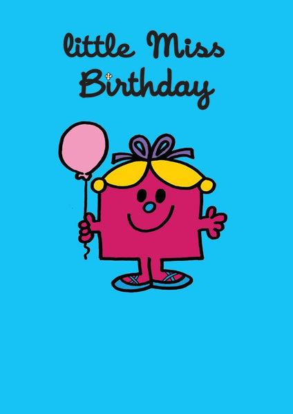 Little Miss Birthday Card - Paper Tiger