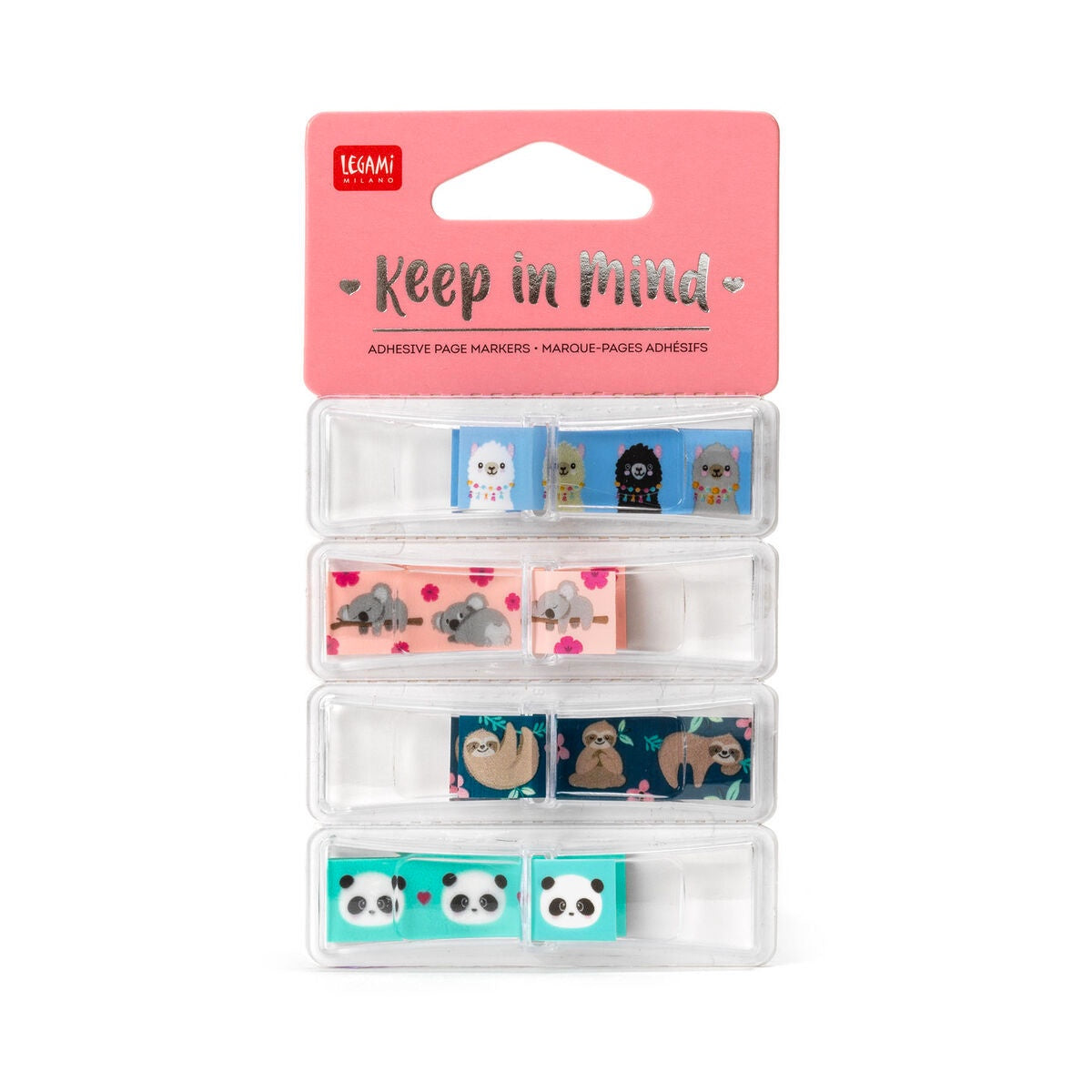 Animal Adhesive Page Markers - Paper Tiger
