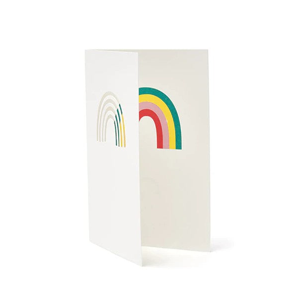 Rainbow Die Cut Card | Paper Tiger