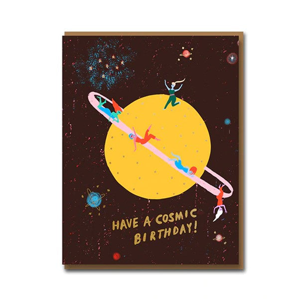 Have a Cosmic Birthday Card - Paper Tiger
