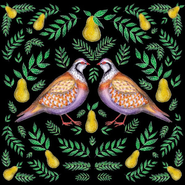 Partridge Pear Card Pack - Paper Tiger