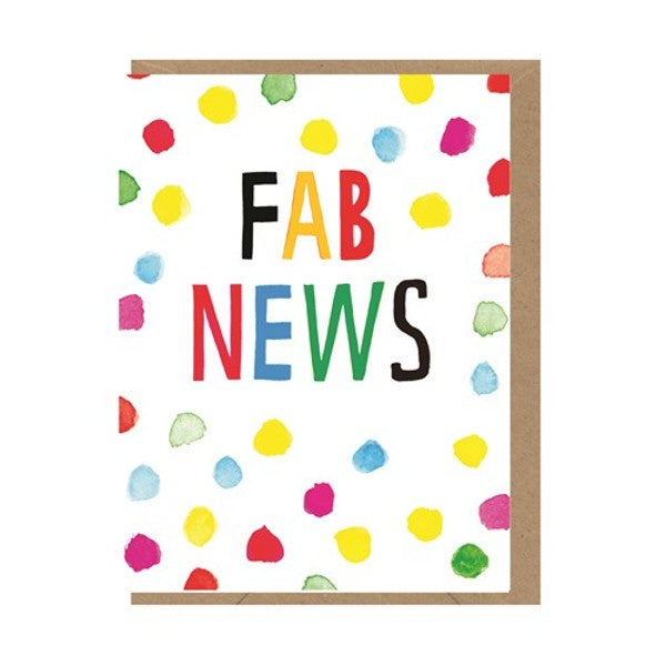 Fab News Spots Card - Paper Tiger