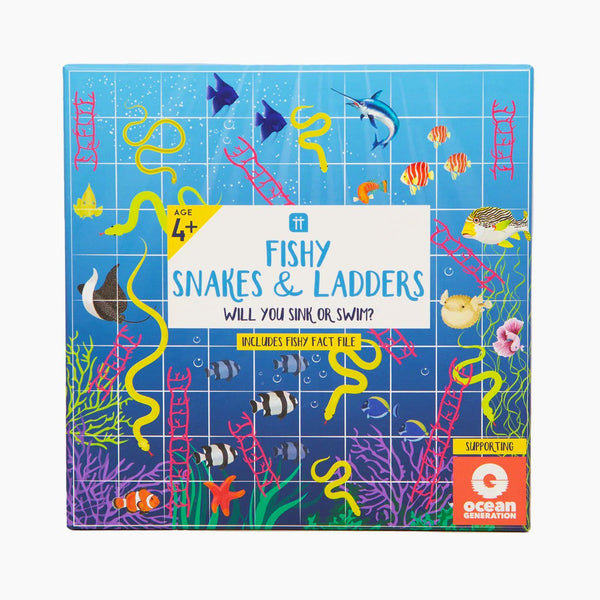 Fishy Snakes & Ladders - Paper Tiger
