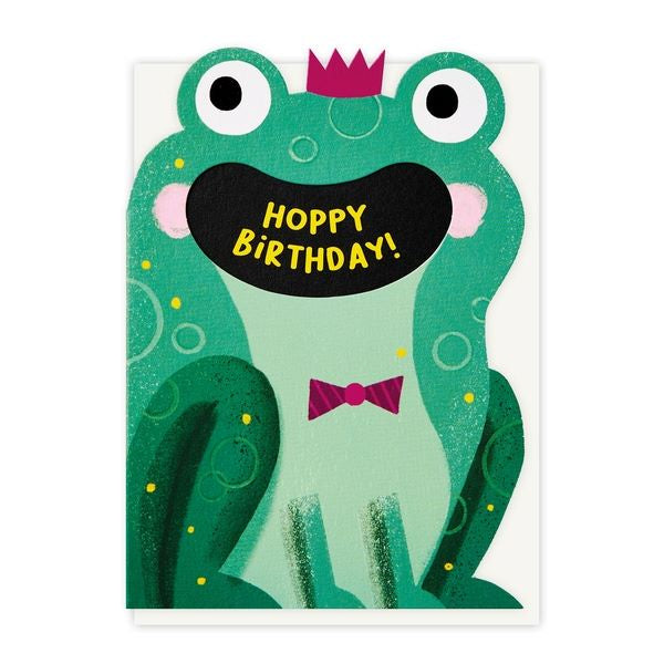 Hoppy Birthday Frog Birthday Card - Paper Tiger