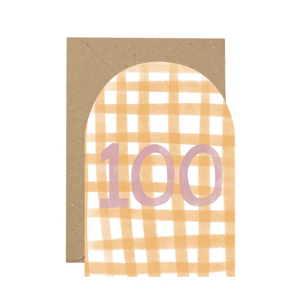100 Curved Card - Paper Tiger