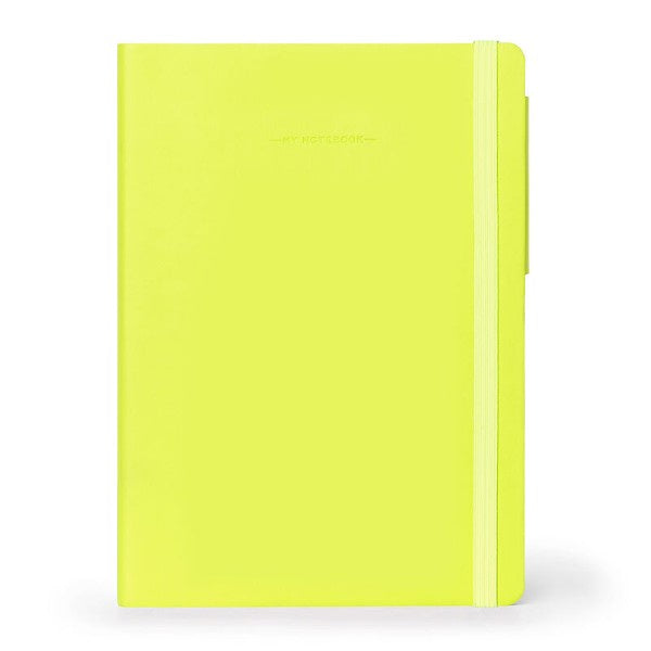 Large Plain Lime Green Notebook - Paper Tiger