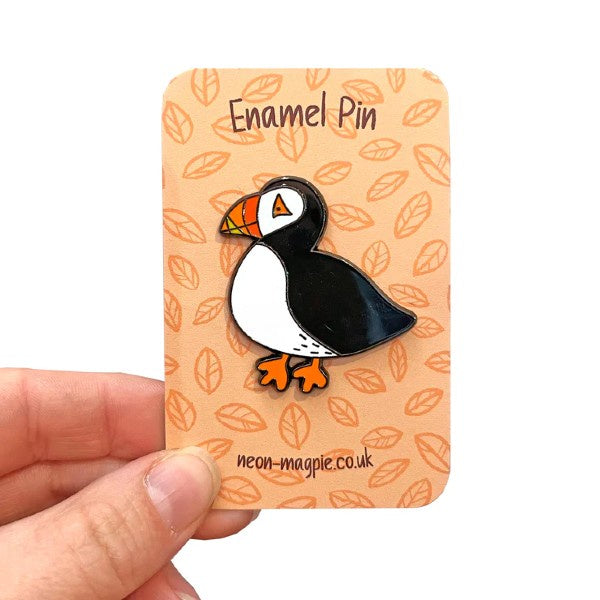 Puffin Enamel Pin Badge - Paper Tiger