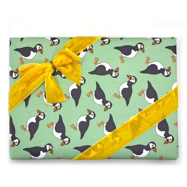 Puffin Sheet Wrap - Paper Tiger