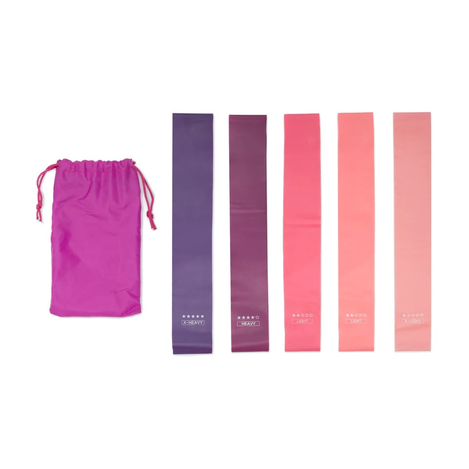 Set of 5 Resistance Bands | Paper Tiger