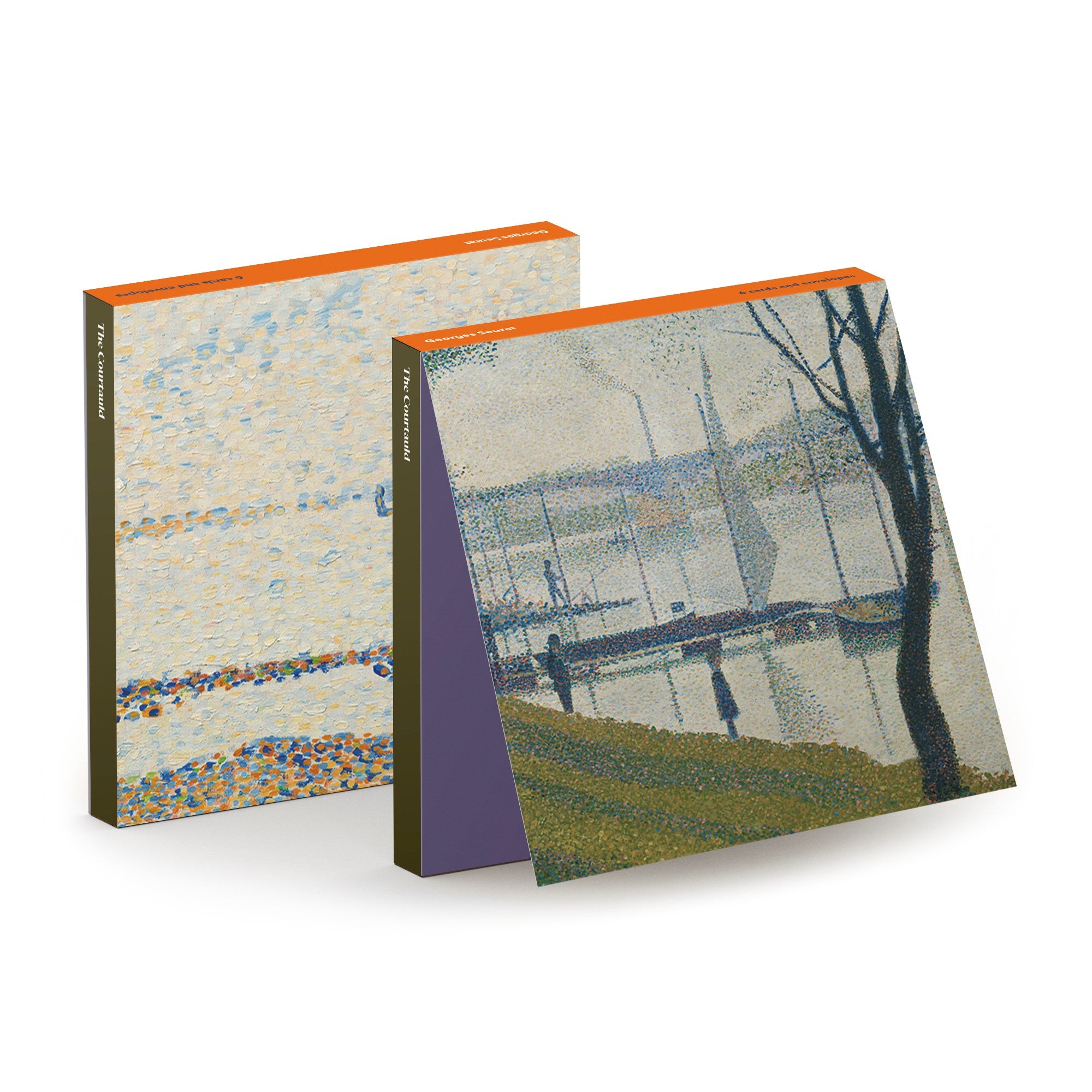 Georges Seurat Set Of 6 Cards - Paper Tiger