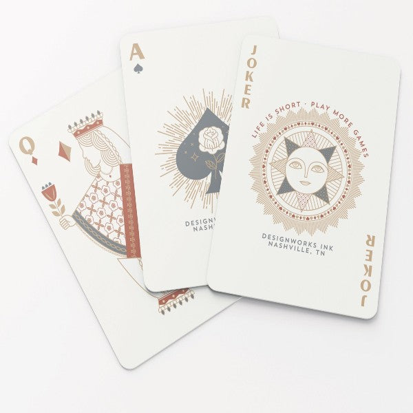 Shapes Playing Cards - Paper Tiger