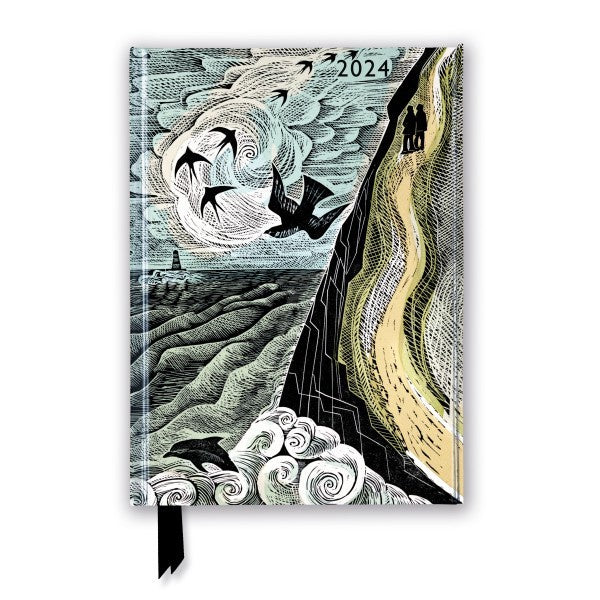 Angela Harding: The Salt Path 2024 Luxury Diary - Paper Tiger