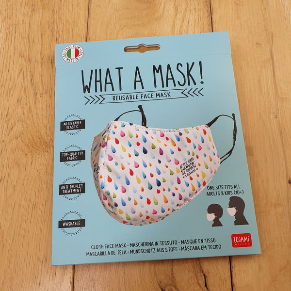 What A Mask! Reusable Face Mask - After The Rain Design - Paper Tiger