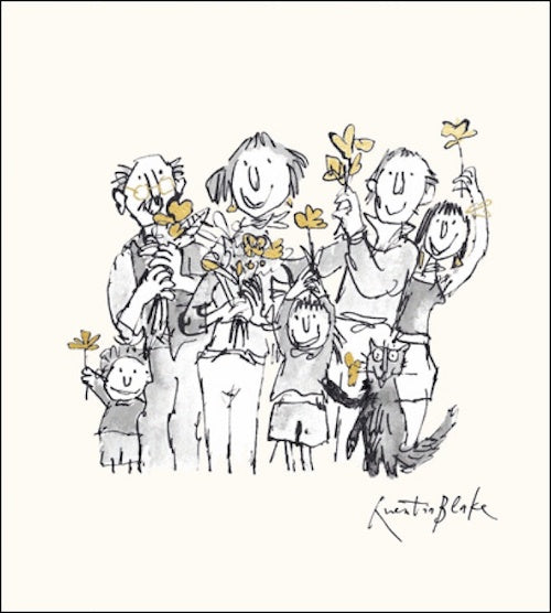 All Together Quentin Blake Card - Paper Tiger