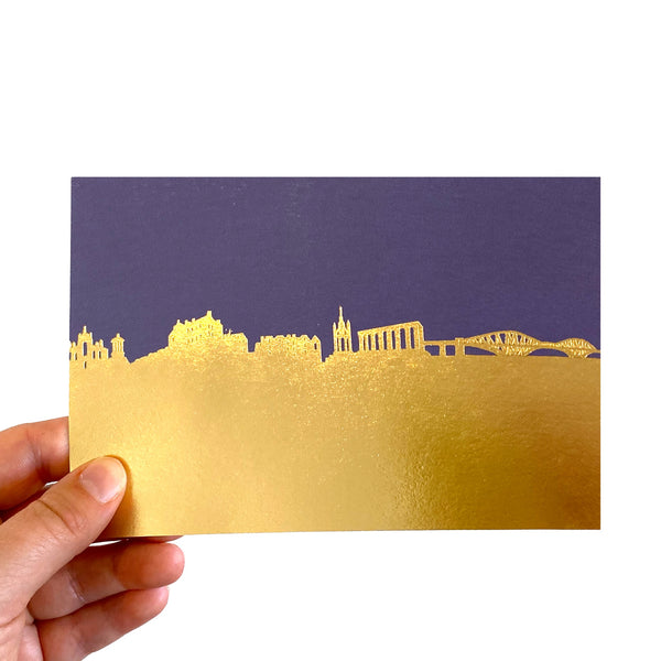 Edinburgh Skyline Card - Paper Tiger