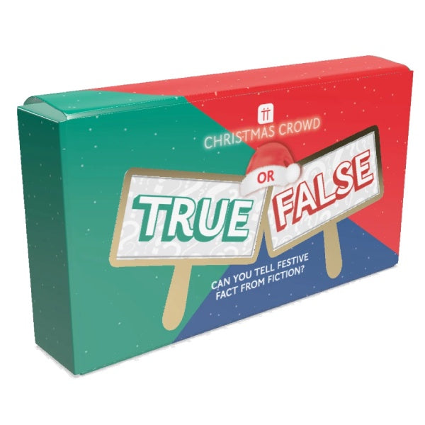 Christmas Crowd True Or False - Paper Tiger