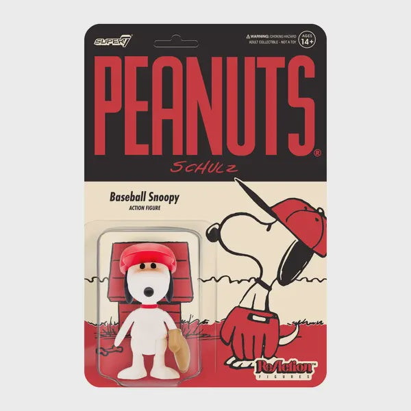 Peanuts Baseball Snoopy Comic Book Figure - Paper Tiger