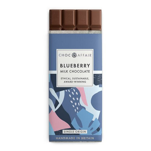 Blueberry Milk Chocolate 90g - Paper Tiger