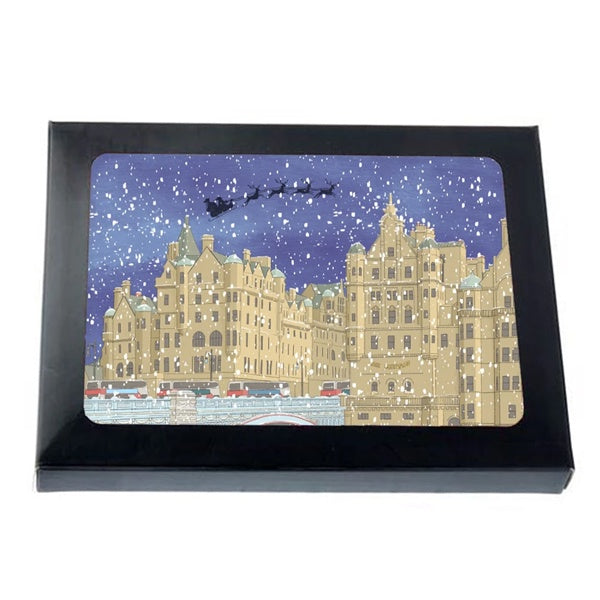 Edinburgh Bridges Christmas Card - Paper Tiger