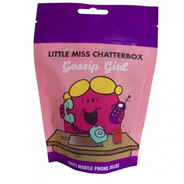 Little Miss Chatterbox Fruity Mobile Phone Jellies Bag | Paper Tiger
