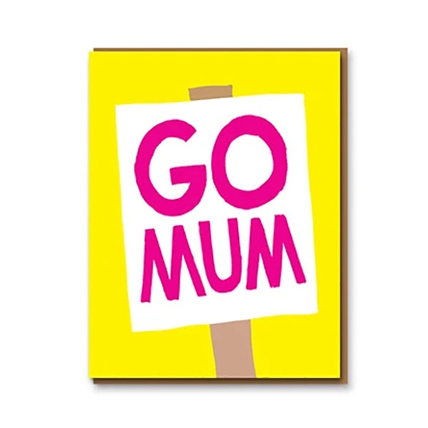 Go Mum Banner Card - Paper Tiger