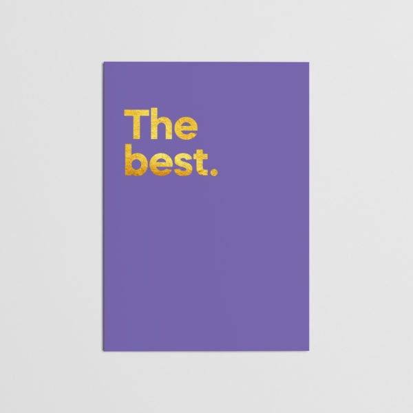 The Best Card - Paper Tiger