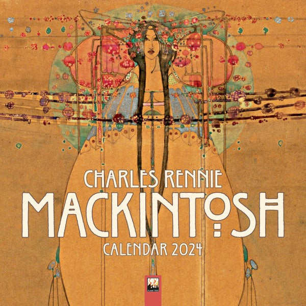 Charles Rennie Mackintosh 2024 Wall Calendar - Paper Tiger