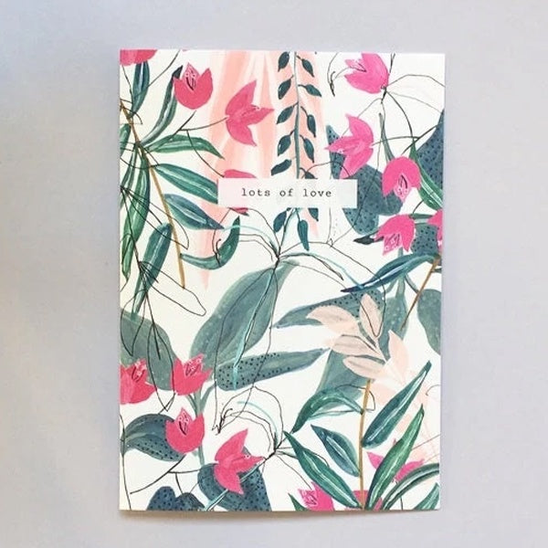 Lots of Love Card - Paper Tiger