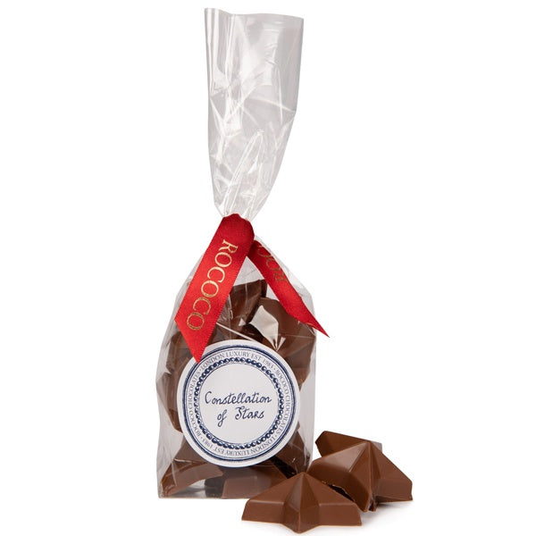 Milk Chocolate Constellation Of Stars Nibbles 120g Bag - Paper Tiger