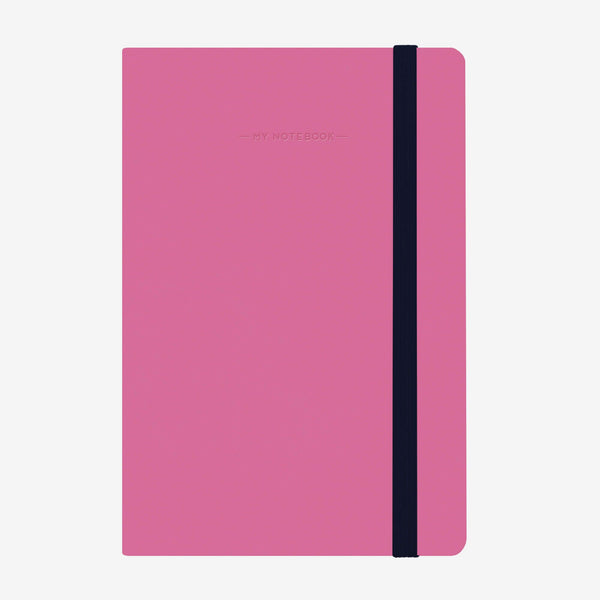 Medium Plain Magenta Notebook - Paper Tiger