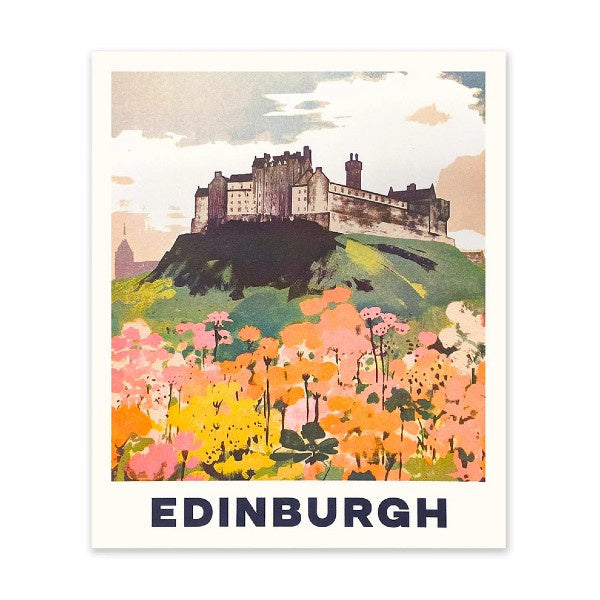 Edinburgh Castle 2 Art Print - Paper Tiger