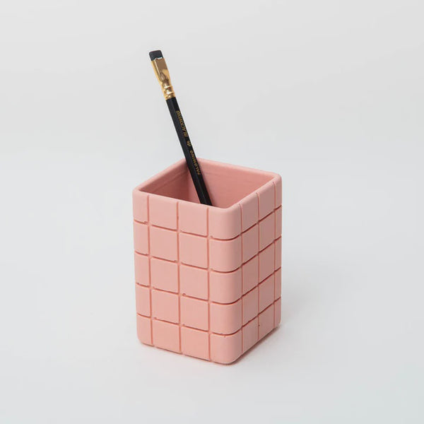 Tile Desk Tidy Miami Pink - Paper Tiger